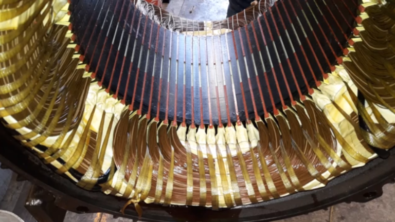 Proceso de rebobinado en fotos – MYG Inc Motores Eléctricos